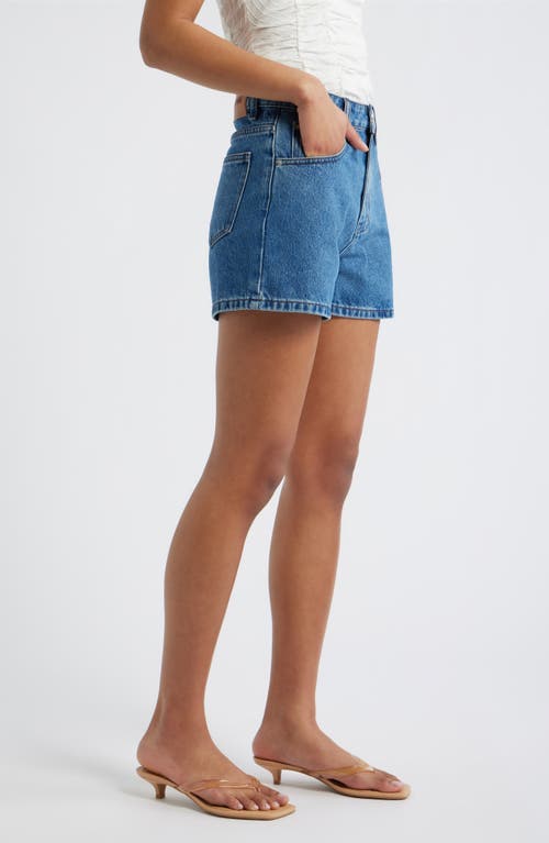 PRINCESS POLLY Princess Polly Tropicana High Waisted Denim Shorts
